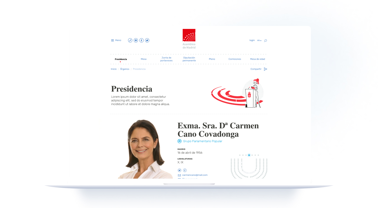 Diseño de Sitio Web oficial - Simbiosys